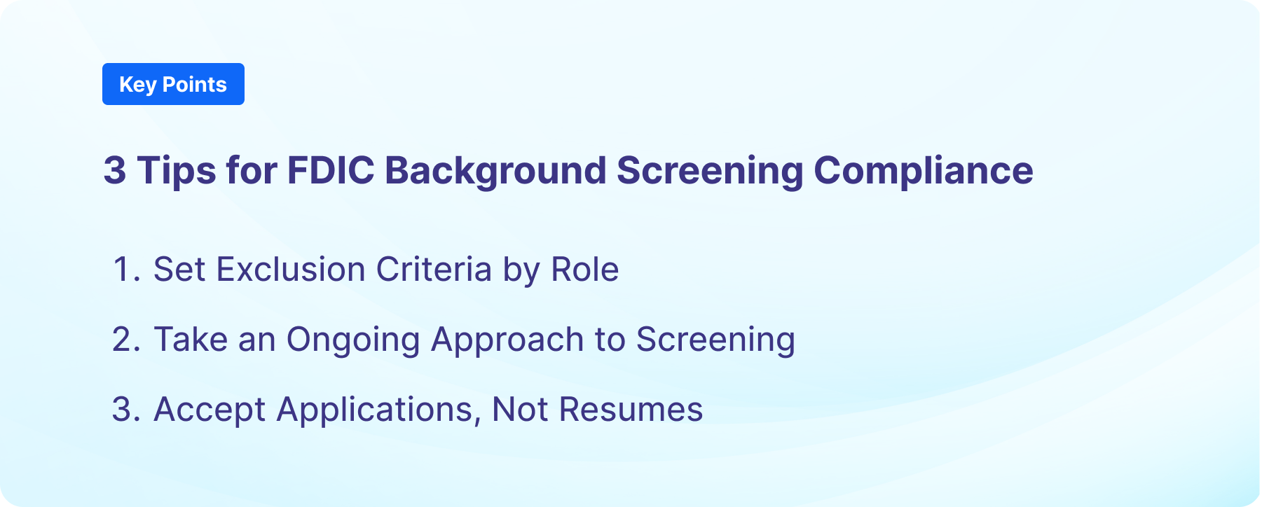 Your Must-Have Guide to FDIC Background Check Requirements | Cisive Blog